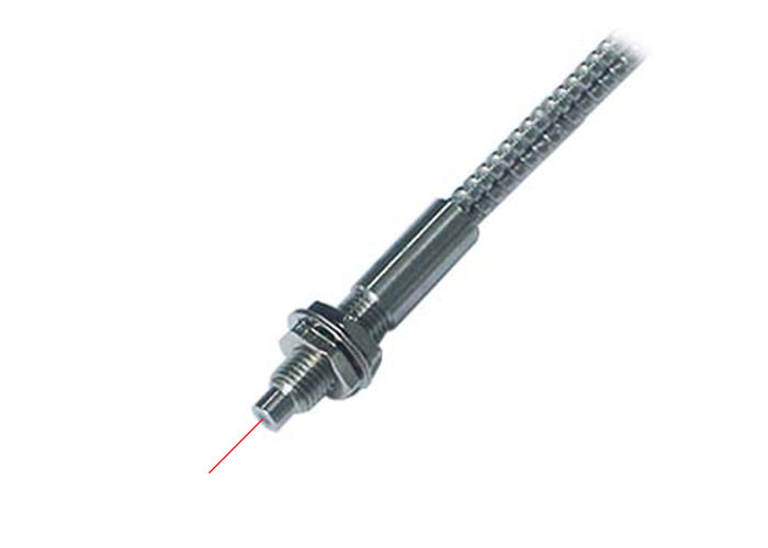 M6 ไฟเบอร์ออปติกเซนเซอร์ไฟเบอร์ออปติกเซนเซอร์ 80mm Sensing 350C Fiber ...